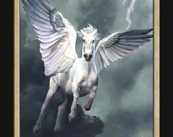 Griffin Token Token Art by David Martin Magic the Gathering | Etsy