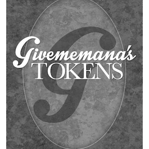 Skeleton 4/1 Menace Token Series 2 of Givememana's Tokens Magic the ...