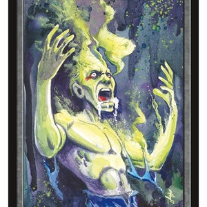 Poison Counter Token Art by Joel Biske Magic the Gathering - Etsy