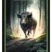 Boar 3/3 Token Series 2 of Givememana's Tokens Magic the Gathering ...