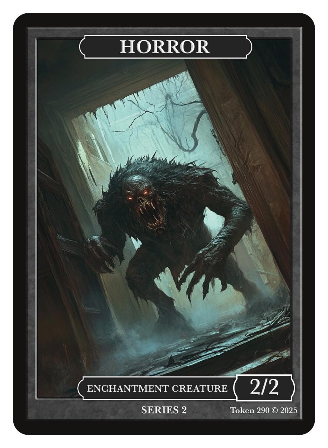 Horror Token Series 2 of Givememana's Tokens Magic the Gathering ...