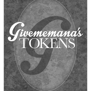 Dragon Token Stained Glass Series 3 Magic the Gathering Givememana's ...