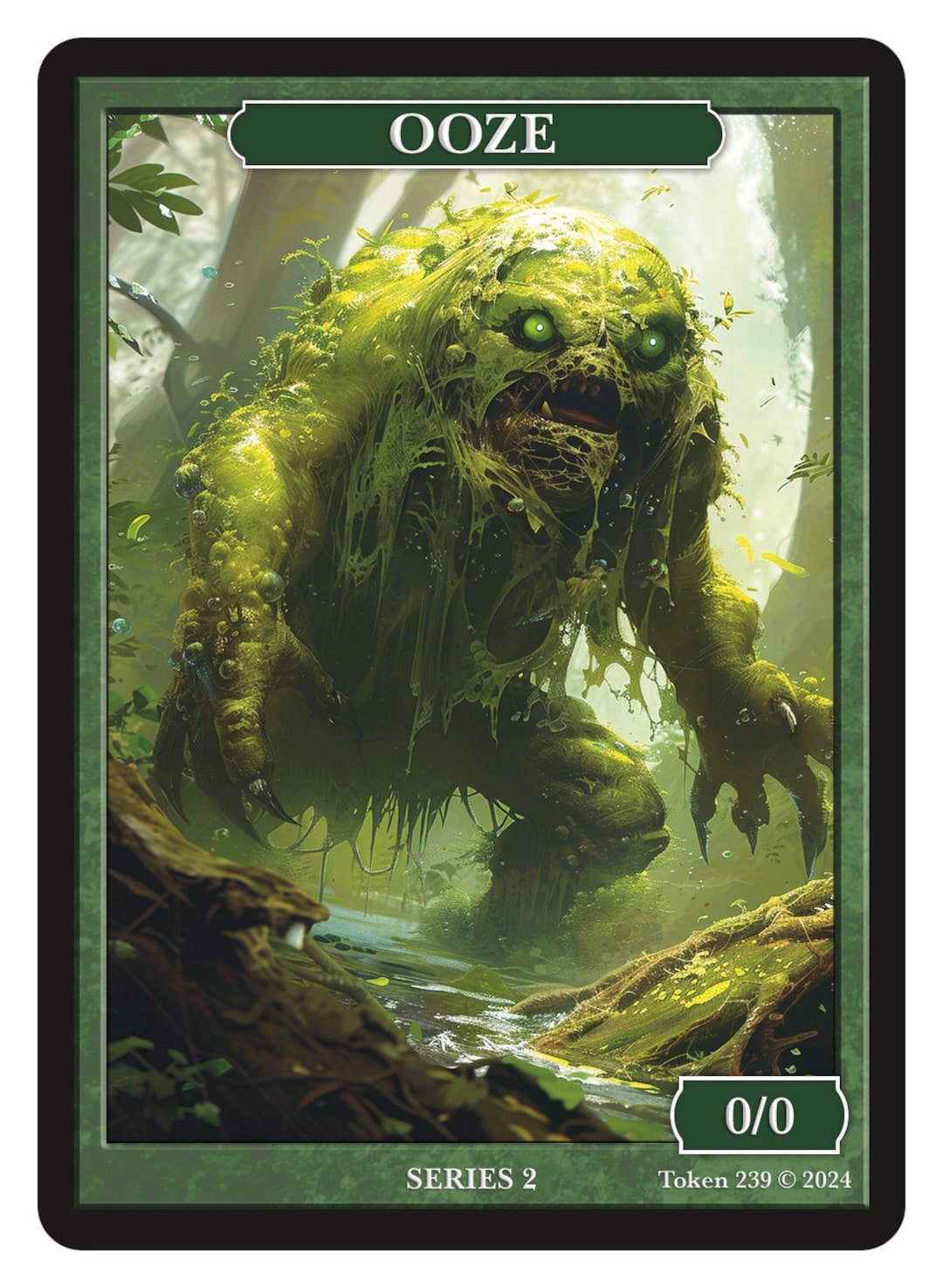 Ooze Series 2 of Givememana's Tokens Magic the Gathering Limited ...