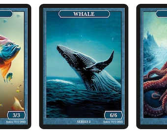 Merfolk Token Series 2 of Givememana's Tokens Magic the Gathering ...