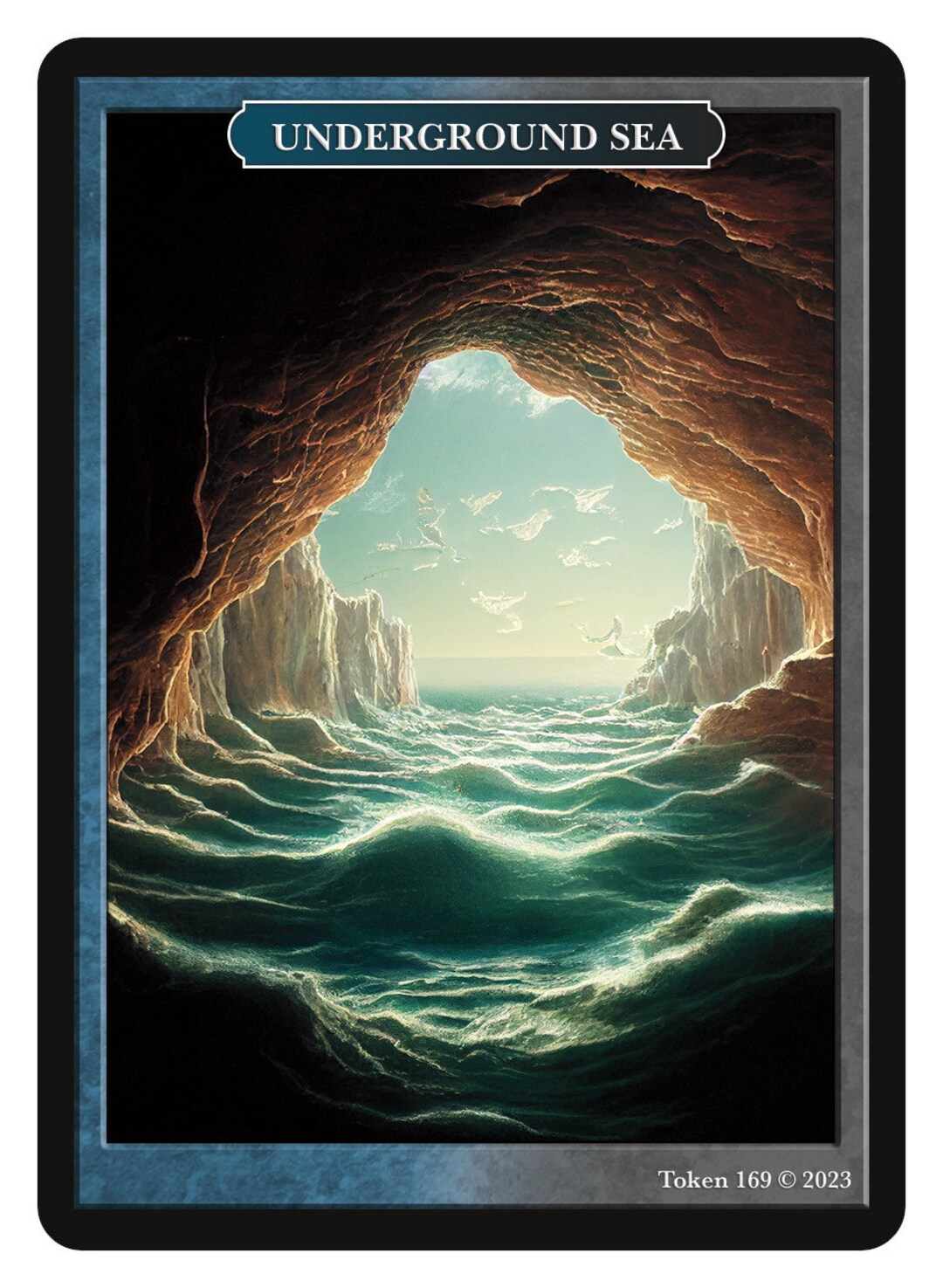 Underground Sea Dual Land Token Series 2 of Givememana's Tokens Magic ...