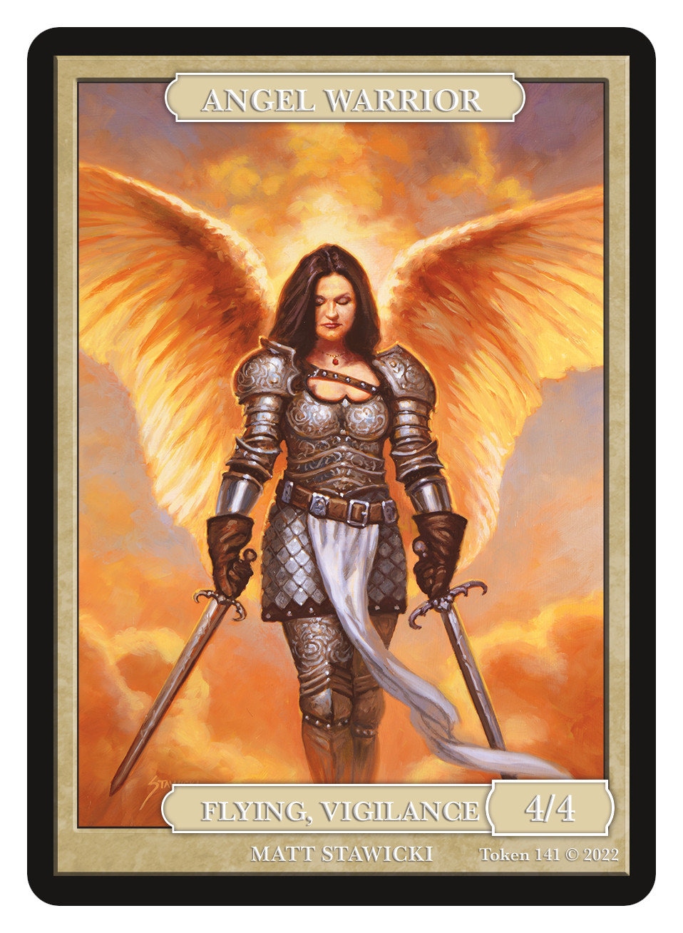 Female Guardian Angel Warrior