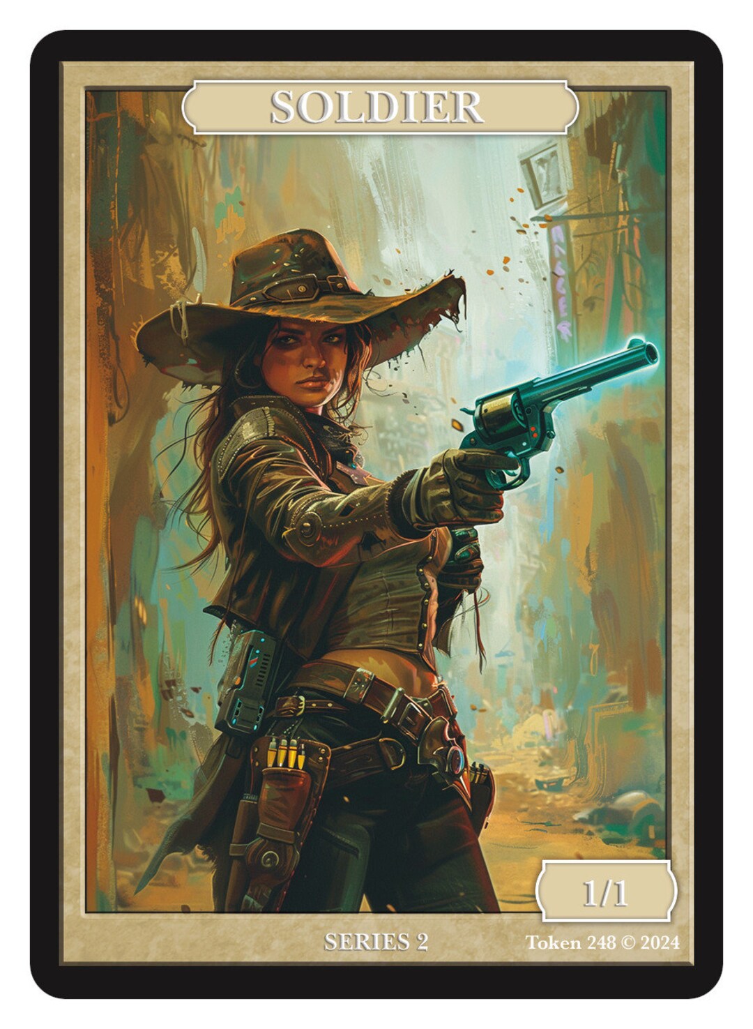Soldier Token Fallout Series 2 Of Givememanas Tokens Magic The