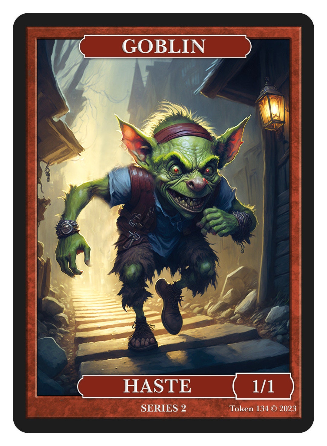 Goblin Token Series 2 of Givememana's Tokens Magic the Gathering ...