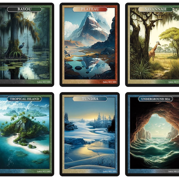 Mtg Dual Lands - Etsy