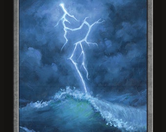 Gathering Storm Art | Etsy