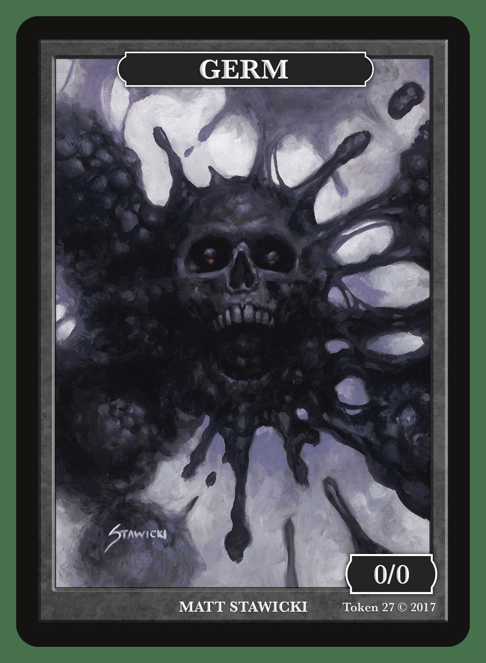 Germ Token Art by Matt Stawicki Magic the Gathering - Etsy