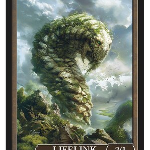Phyrexian Wurm Tokens Token Series 2 of Givememana's Tokens Magic the ...
