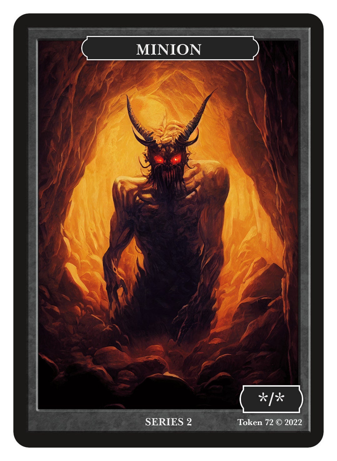 Minion Token Series 2 of Givememana's Tokens Magic the Gathering ...