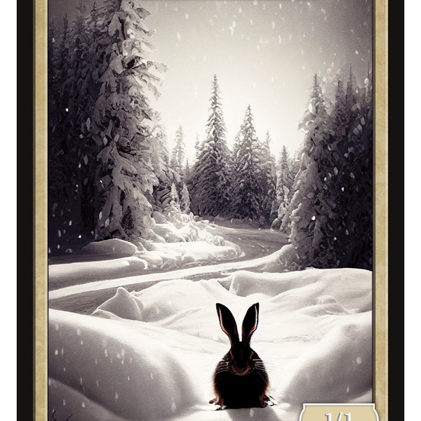 Mtg Rabbit Token - Etsy