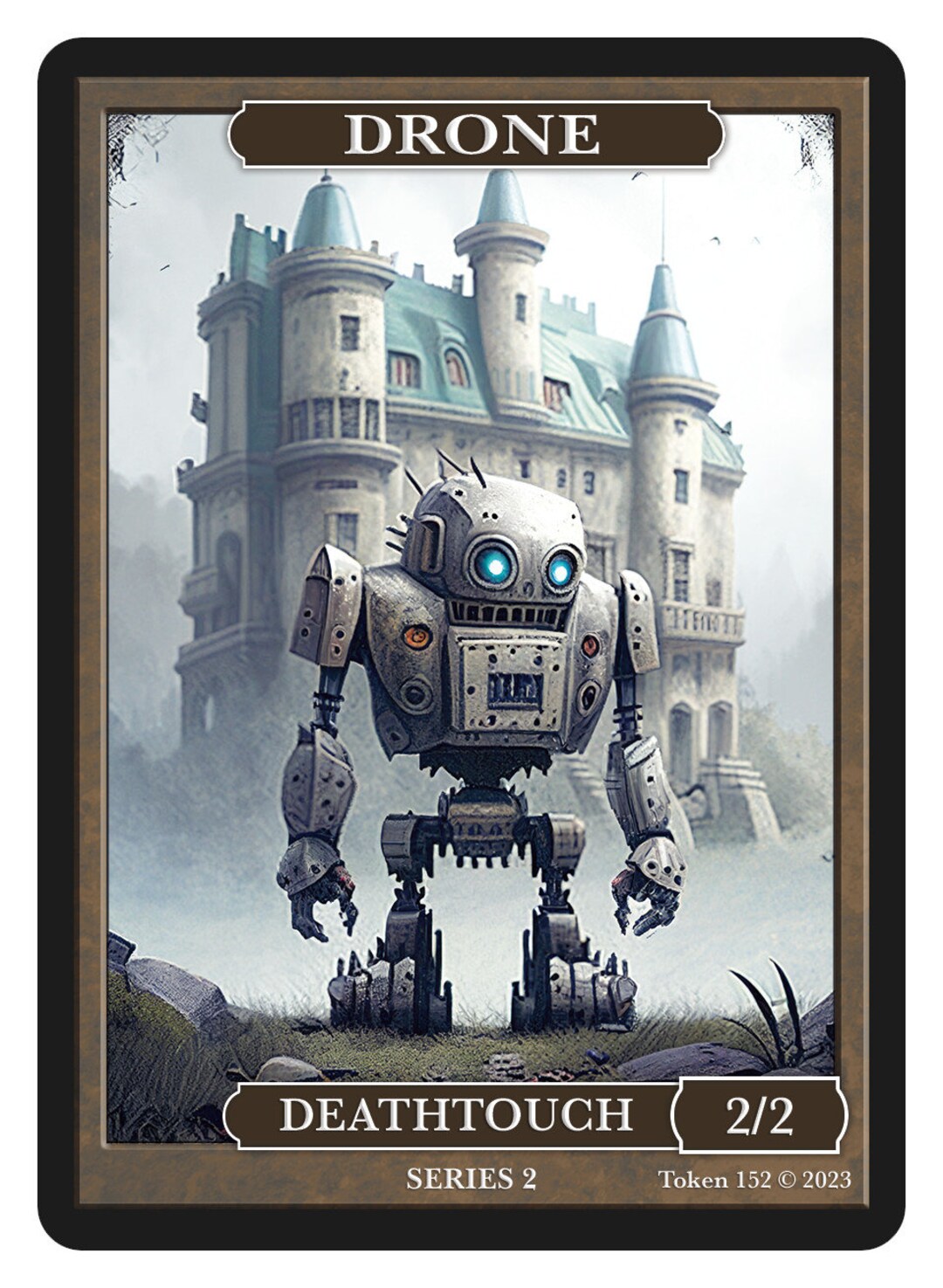 Drone Token Series 2 of Givememana's Tokens Magic the Gathering Limited ...