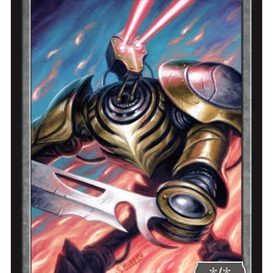Construct Token, Art by Scott Murphy Magic the Gathering Givememana's ...