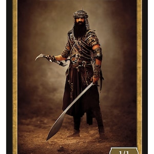 Sand Warrior Token Series 2 of Givememana's Tokens Magic - Etsy