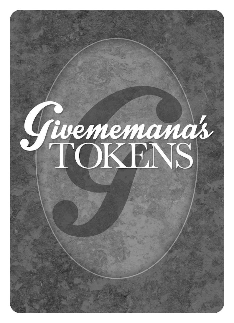 Munitions Token Series 2 Series Givememana's Tokens Magic the Gathering ...
