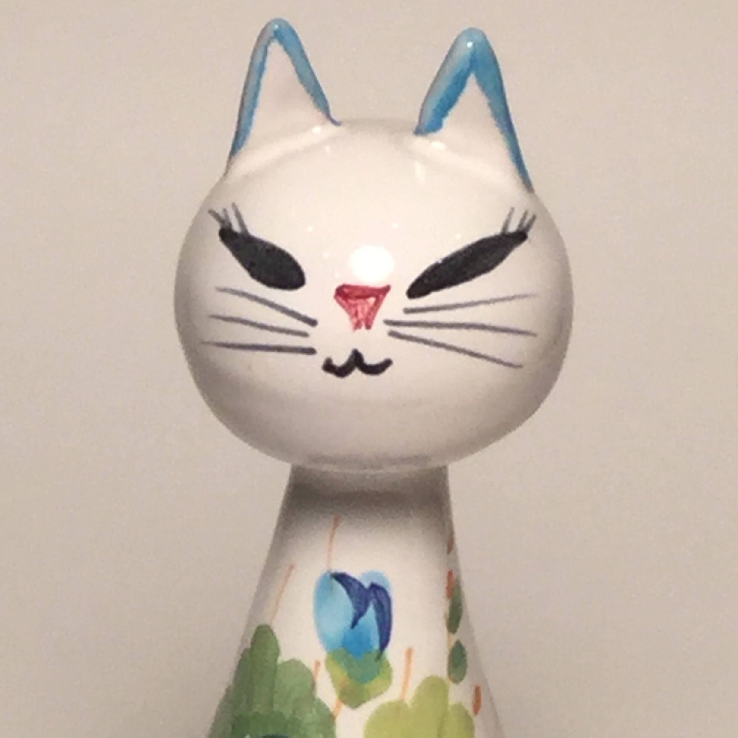 Vintage Mid Century Modern Italian Ceramic Figurine Retro Cat - Etsy