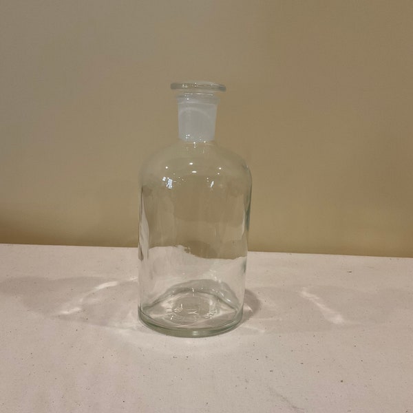 Pyrex Glass Bottles With Glass Stopper - Etsy