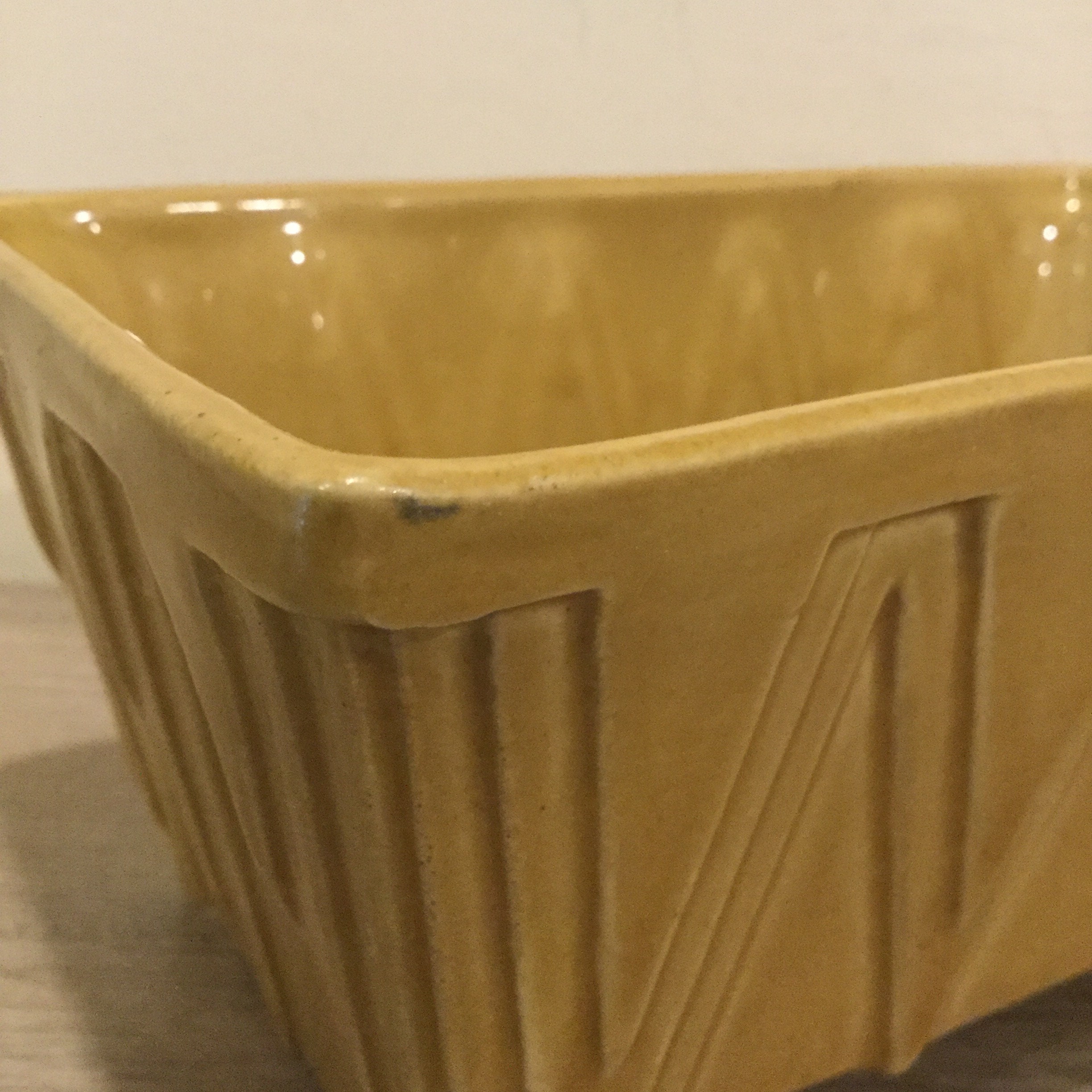 Vintage Mid Century 8 Gold Ceramic Cookson Pottery Planter | Etsy