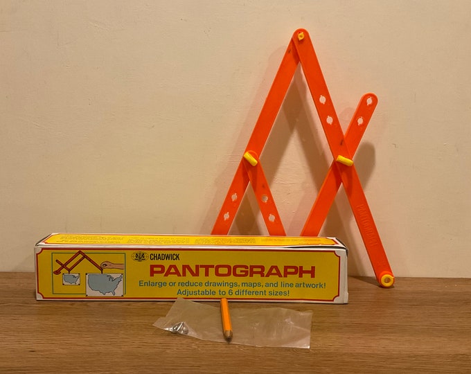 Vintage Pantograph Drawing Enlarger and Reducer by Chadwick Beginning ...