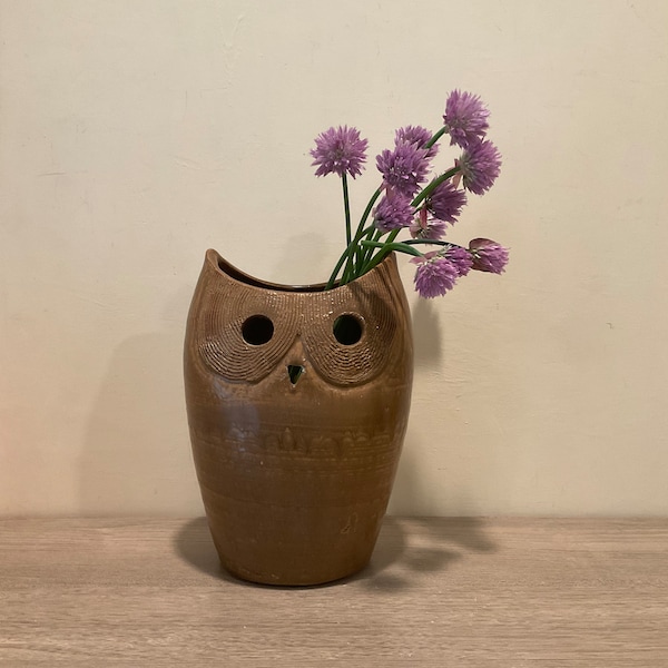 Pottery Owl - Etsy