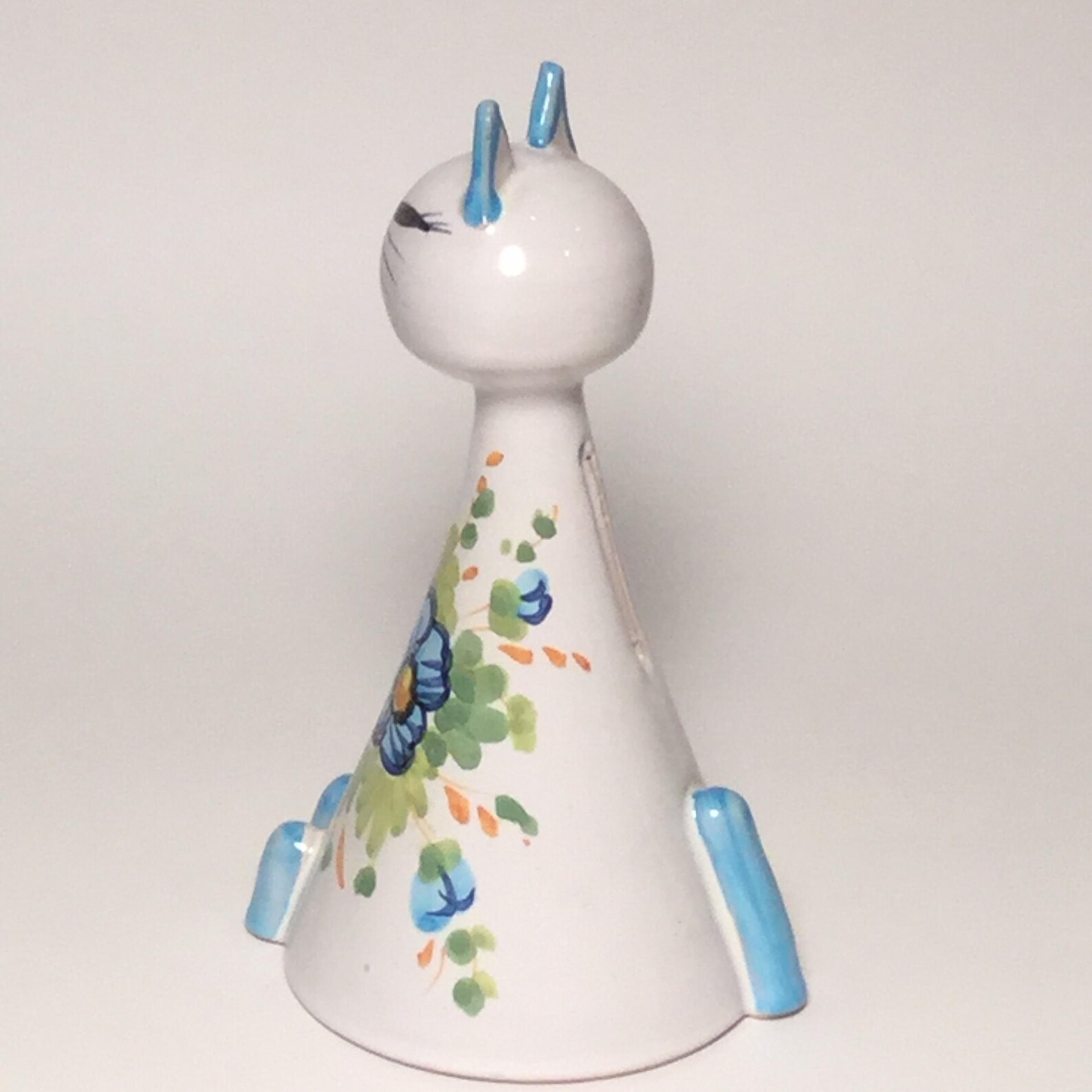 Vintage Mid Century Modern Italian Ceramic Figurine Retro Cat - Etsy