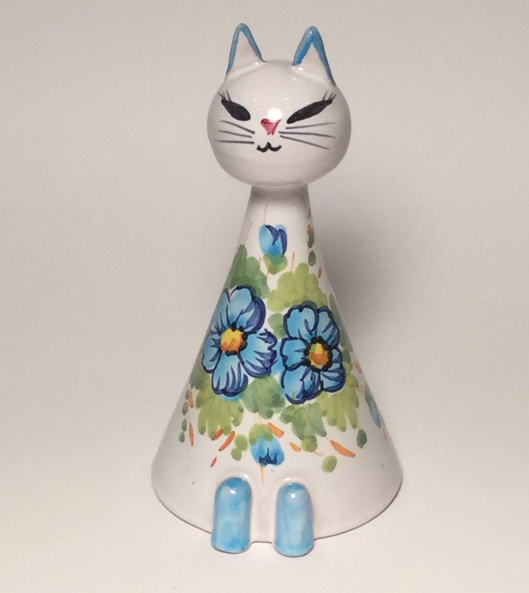 Vintage Mid Century Modern Italian Ceramic Figurine Retro Cat - Etsy