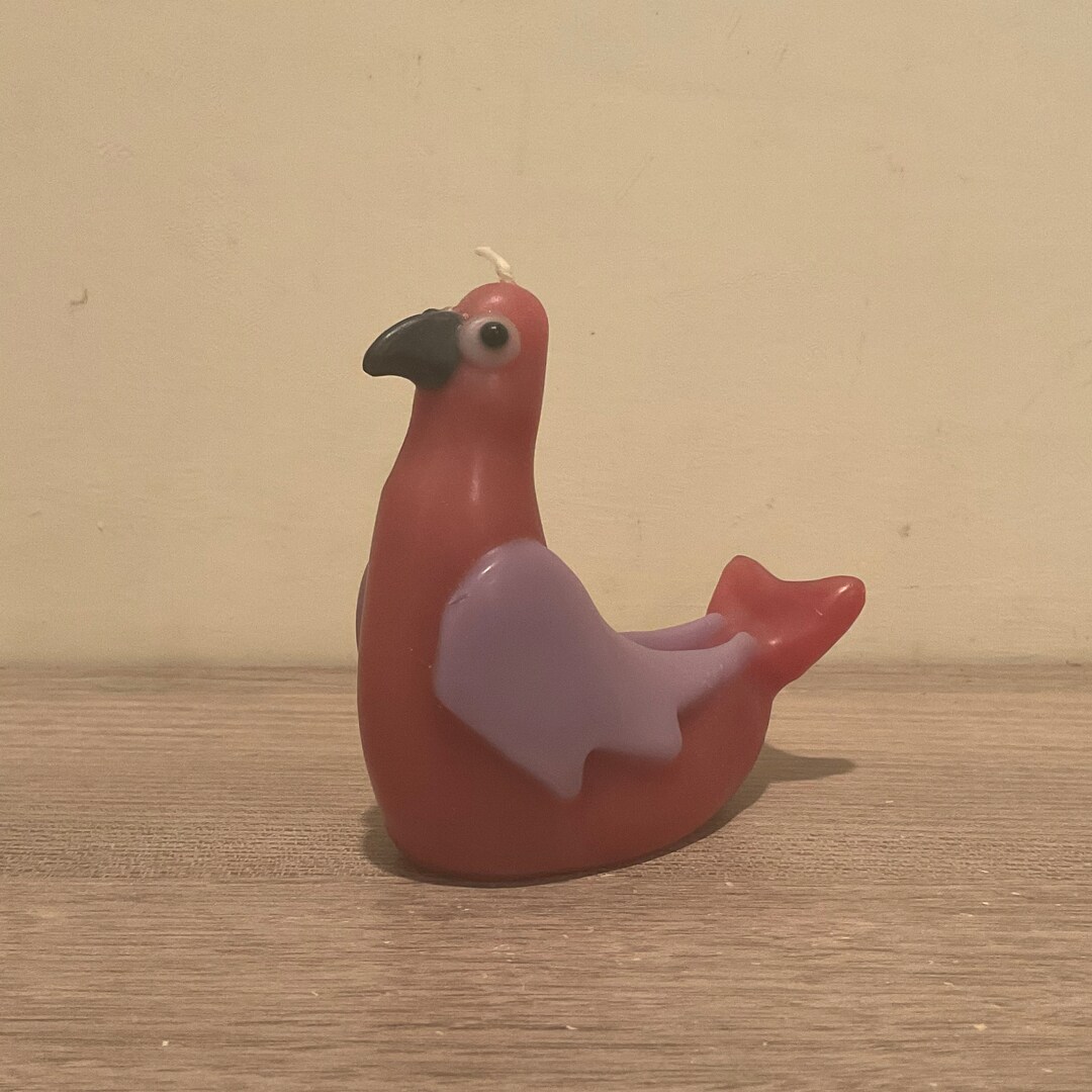 Vintage Ken Reichman Pigeon Candle Candle Wizardry Bird Candle Humorous ...