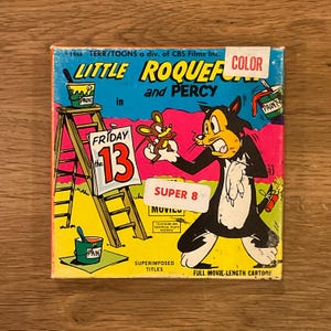 Vintage Terrytoons Super 8 Movie Little Roquefort and Percy Friday the ...