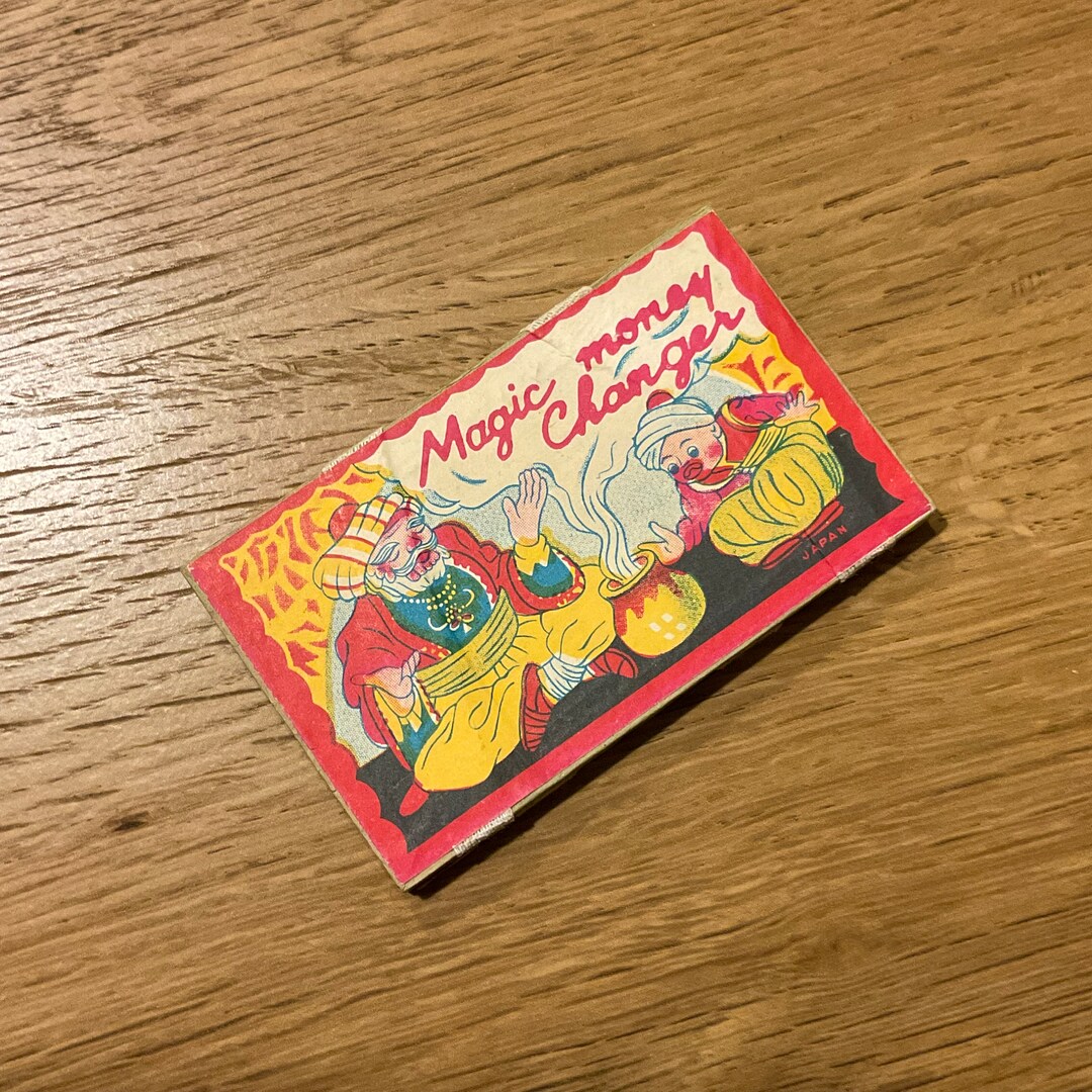 Vintage Magic Money Changer Novelty Game Trick Made in Japan Old Magic ...