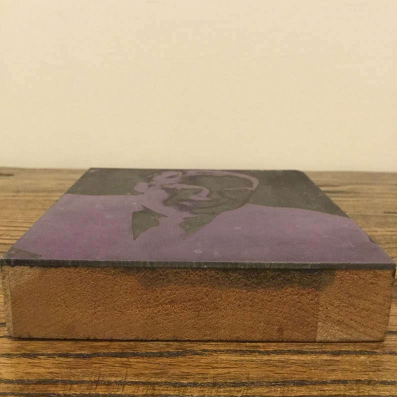 Vintage Metal Etched Photographic Portrait Printing Plate - Etsy