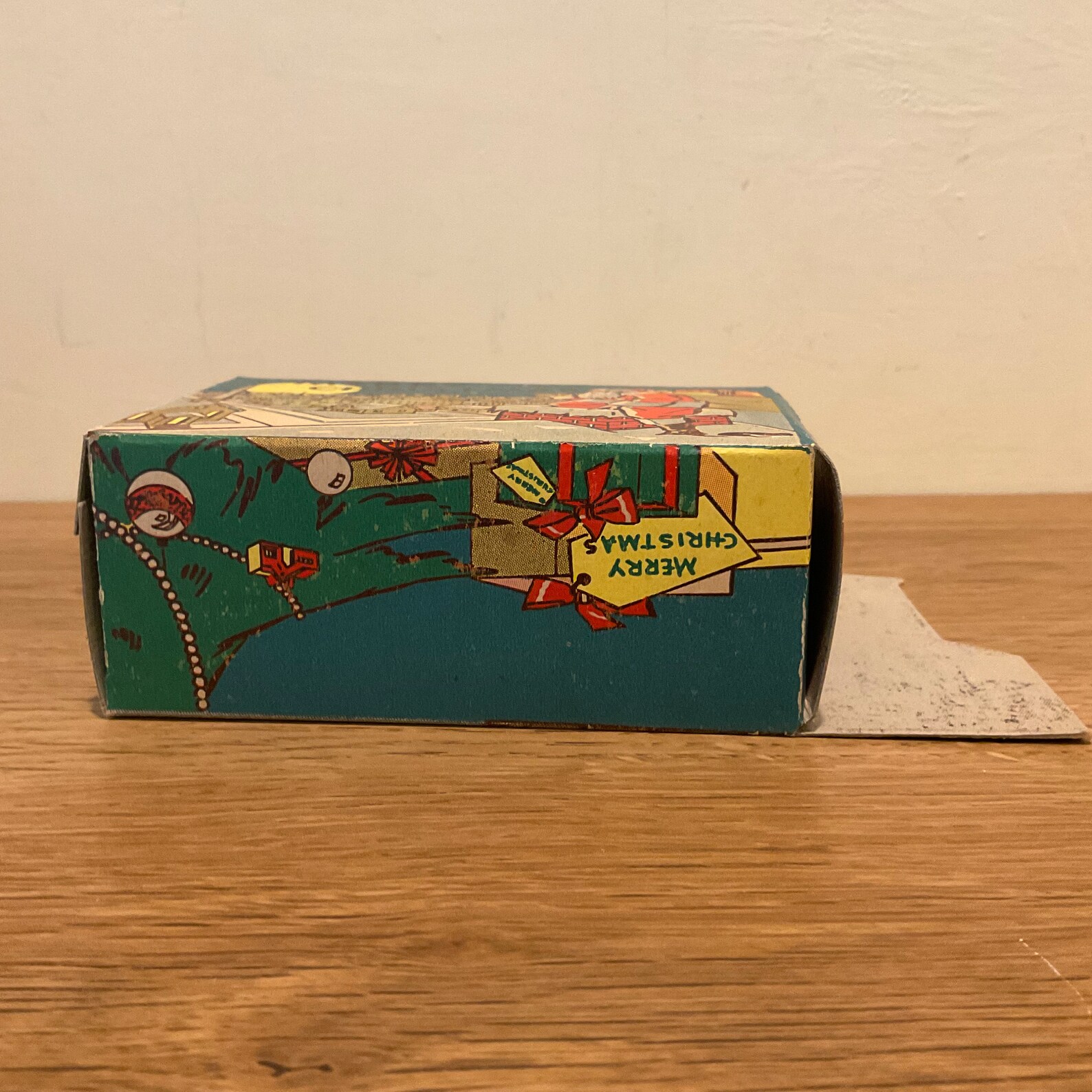 Vintage 1940s Christmas Candy Boxes: Village & Santa Design, Set of 4 ...