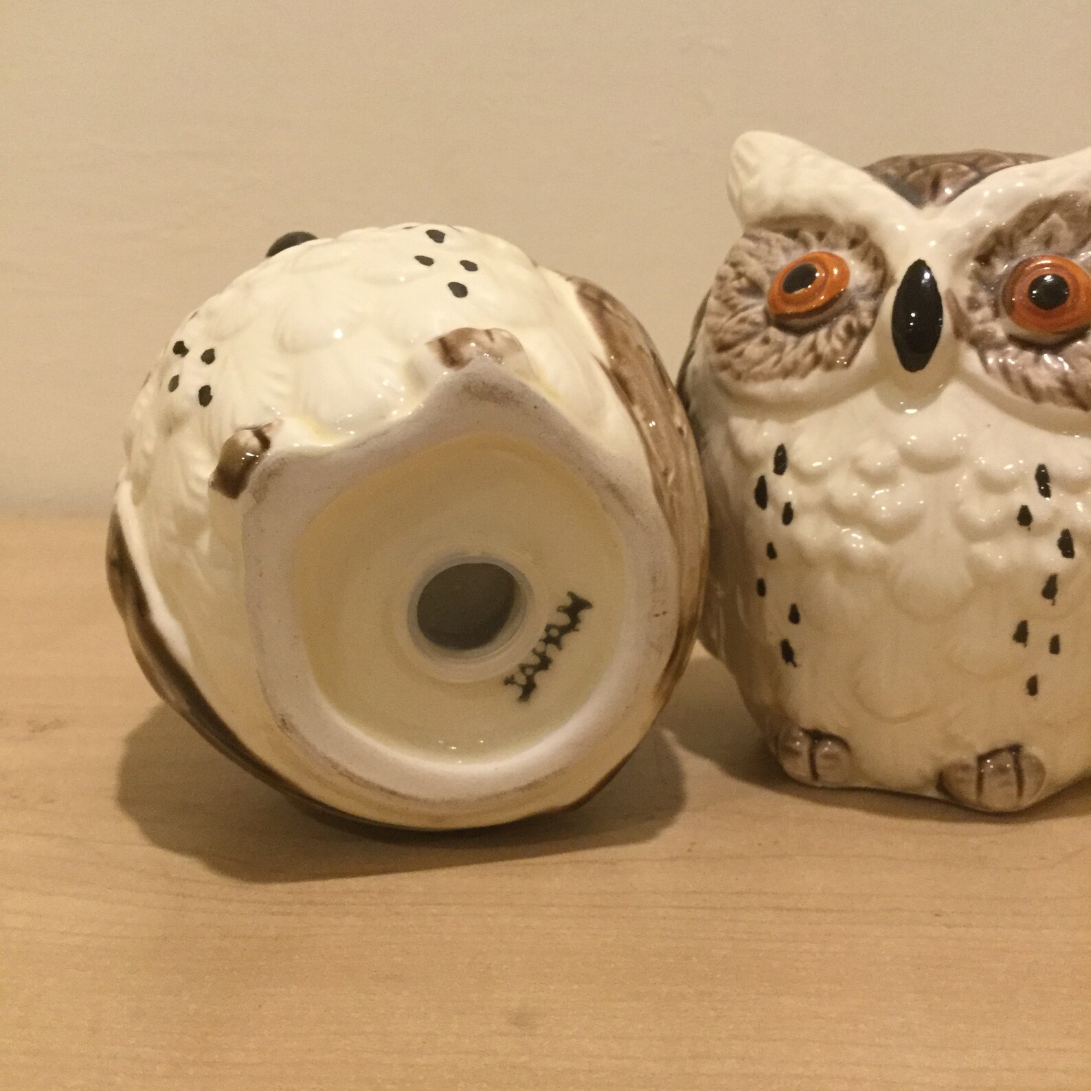 Vintage Ceramic Owl Salt and Pepper Shakers Made in Japan | Etsy Vintage Ceramic Owl Salt and Pepper Shakers Made in Japan | Etsy