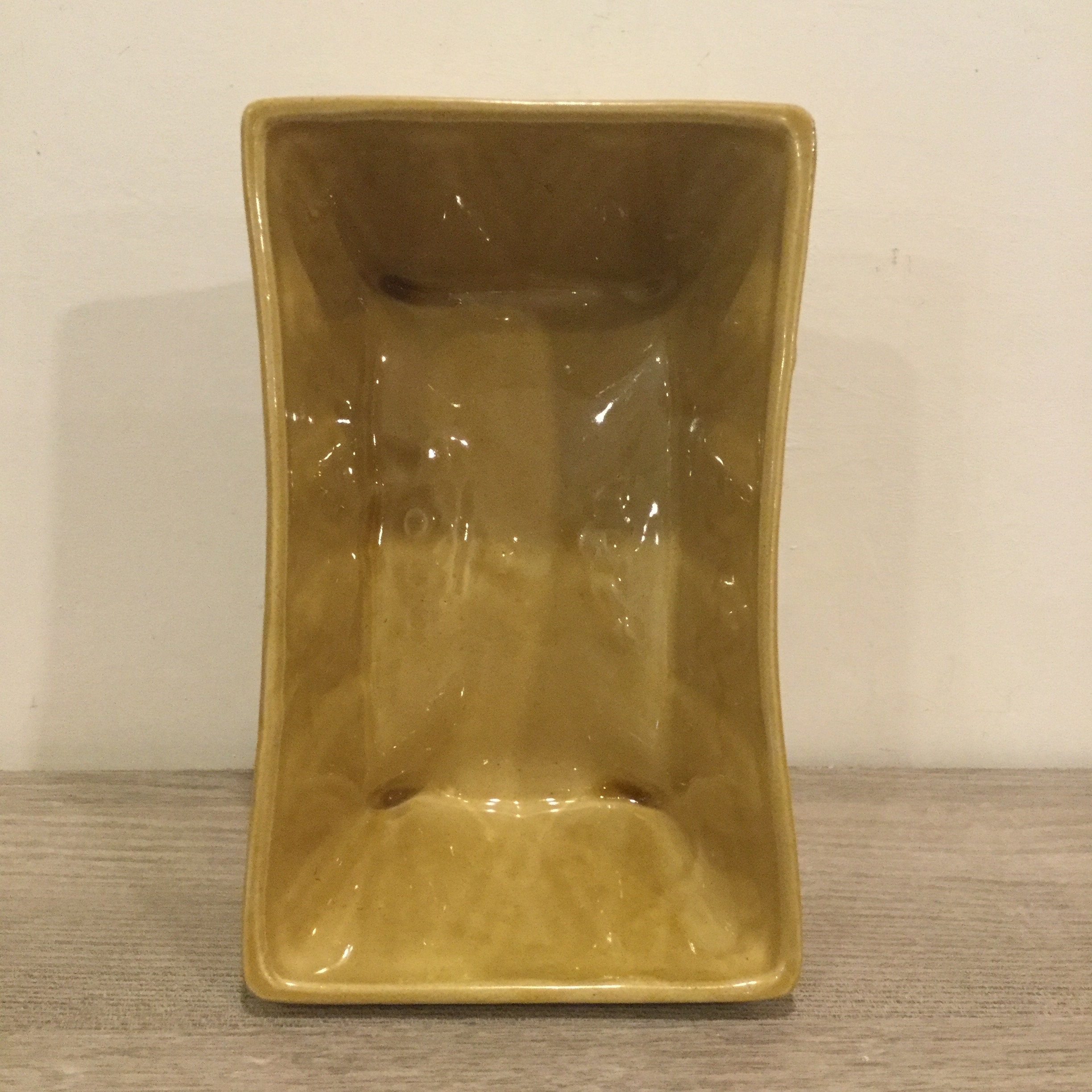 Vintage Mid Century 8 Gold Ceramic Cookson Pottery Planter | Etsy