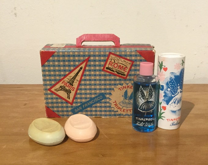 Rare Vintage Tom Fields Tinkerbell Toiletries Set No 125 Unused and in ...