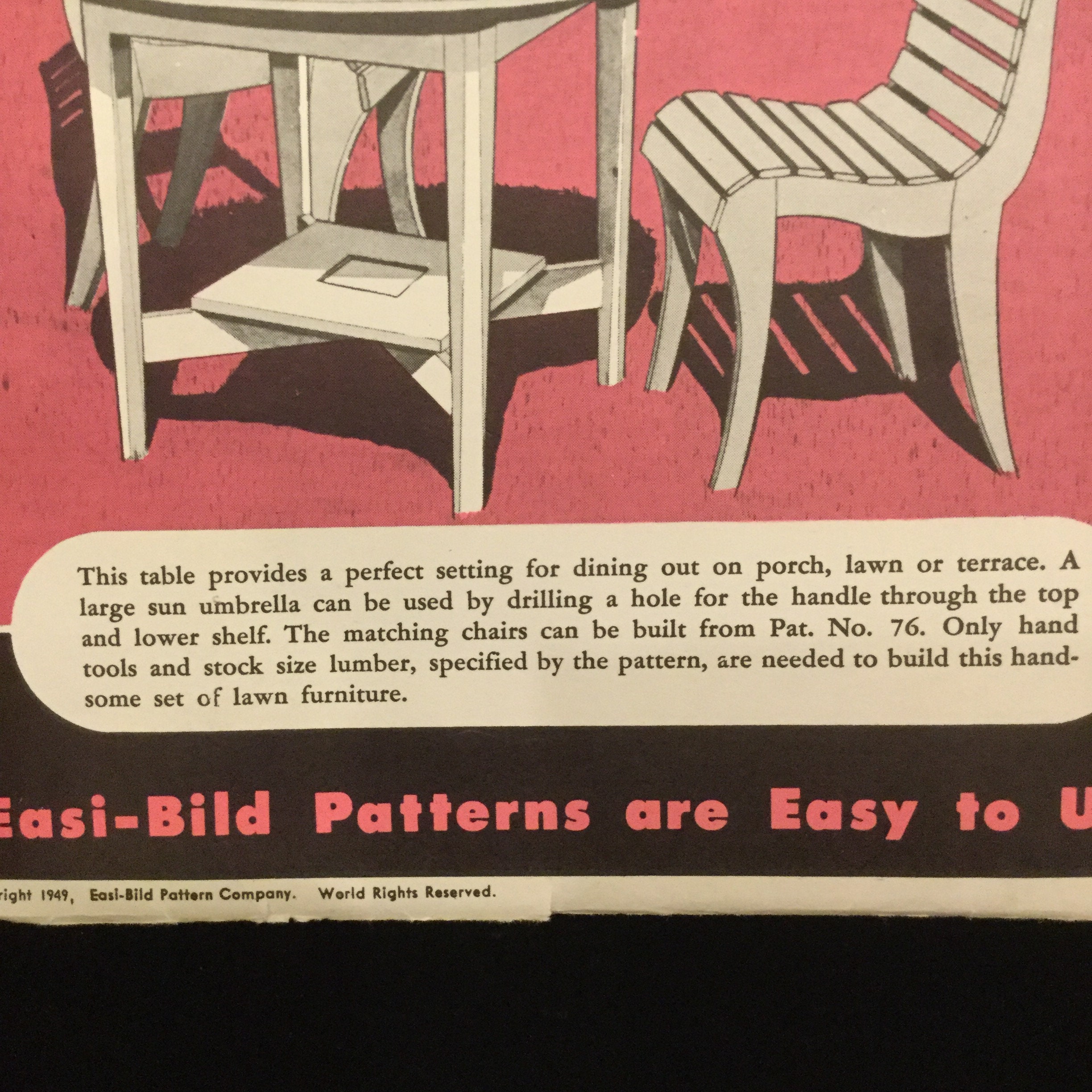 Vintage 1949 Do It Yourself Furniture Building Instructions - Etsy