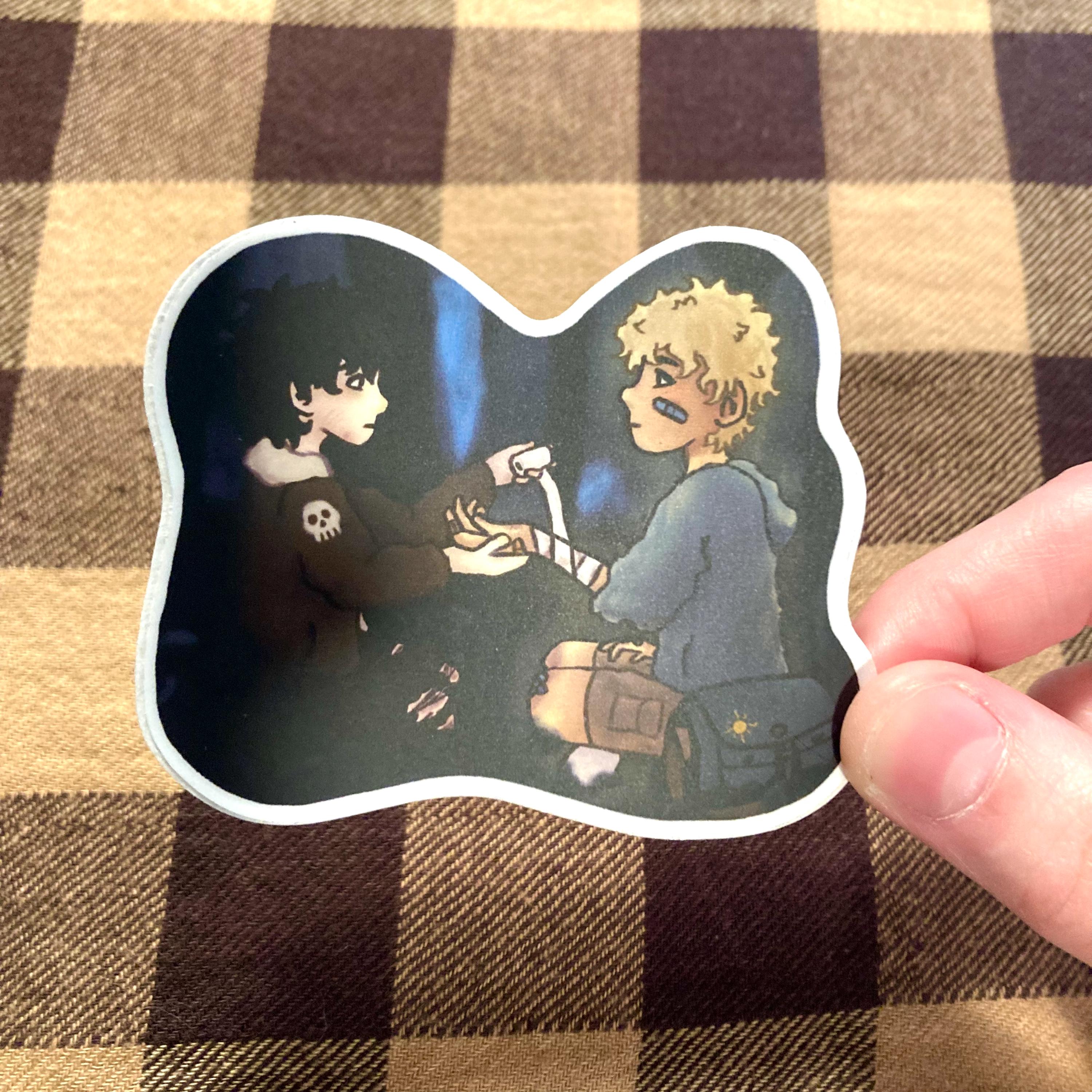 Percy Jackson Nico & Will Sticker - Etsy