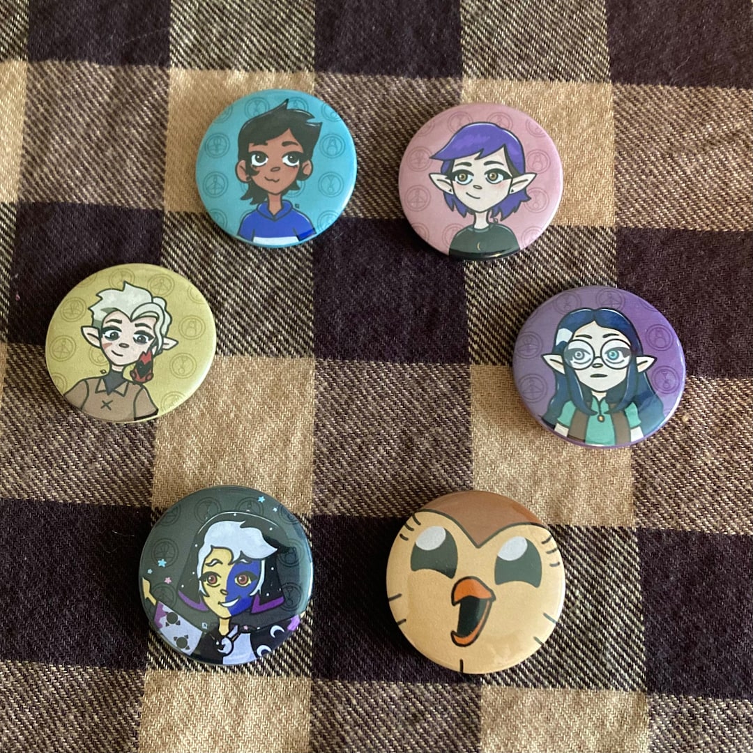 The Owl House S2 Buttons - Etsy