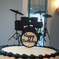 Drummer Birthday Cake Topper, Musician Birthday Cake Topper, Drummer ...