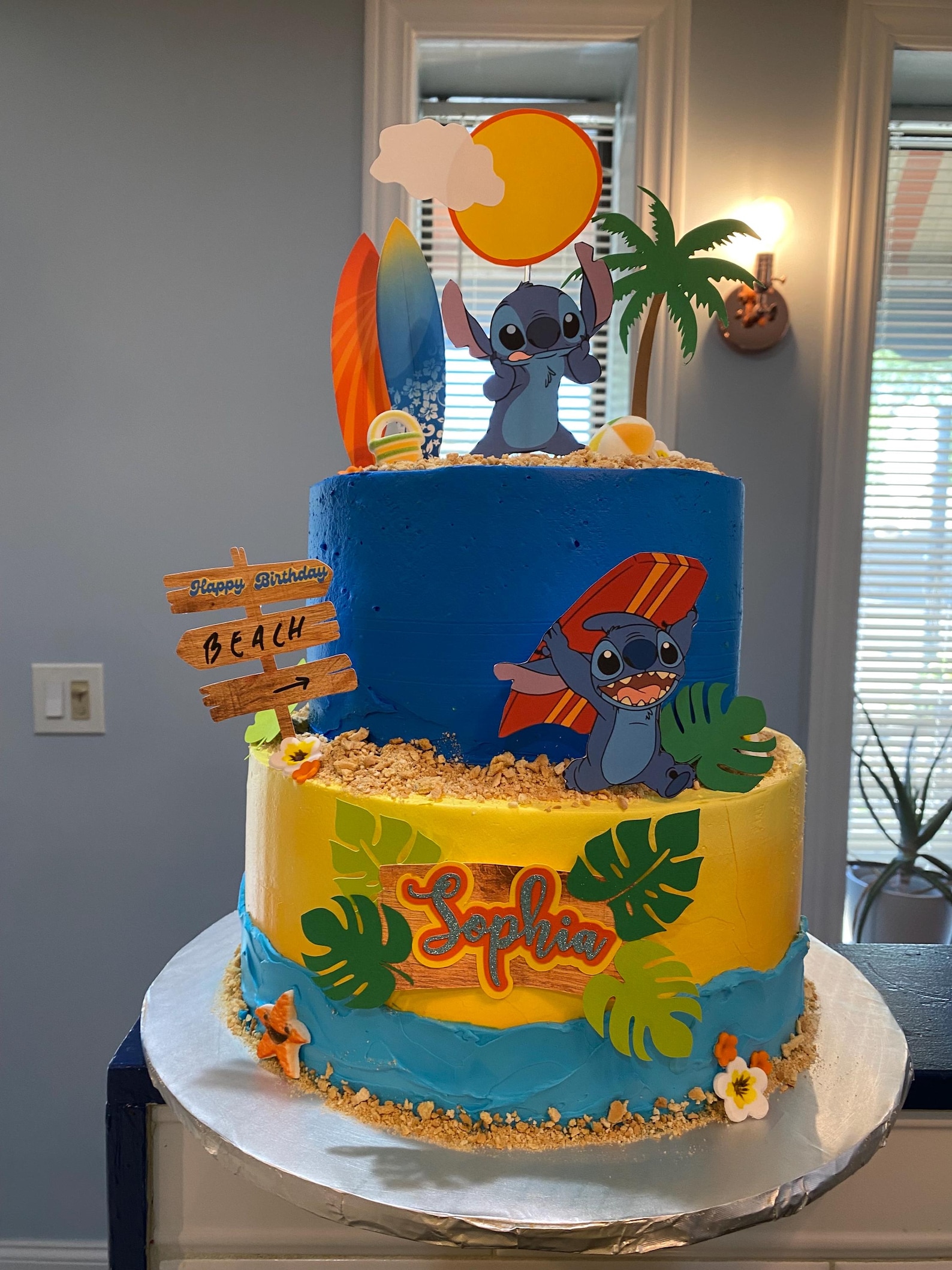 Lilo and Stitch Cake Topper Set - Etsy