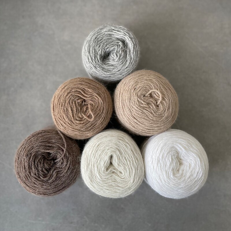 Undyed Alpaca Yarn - Etsy