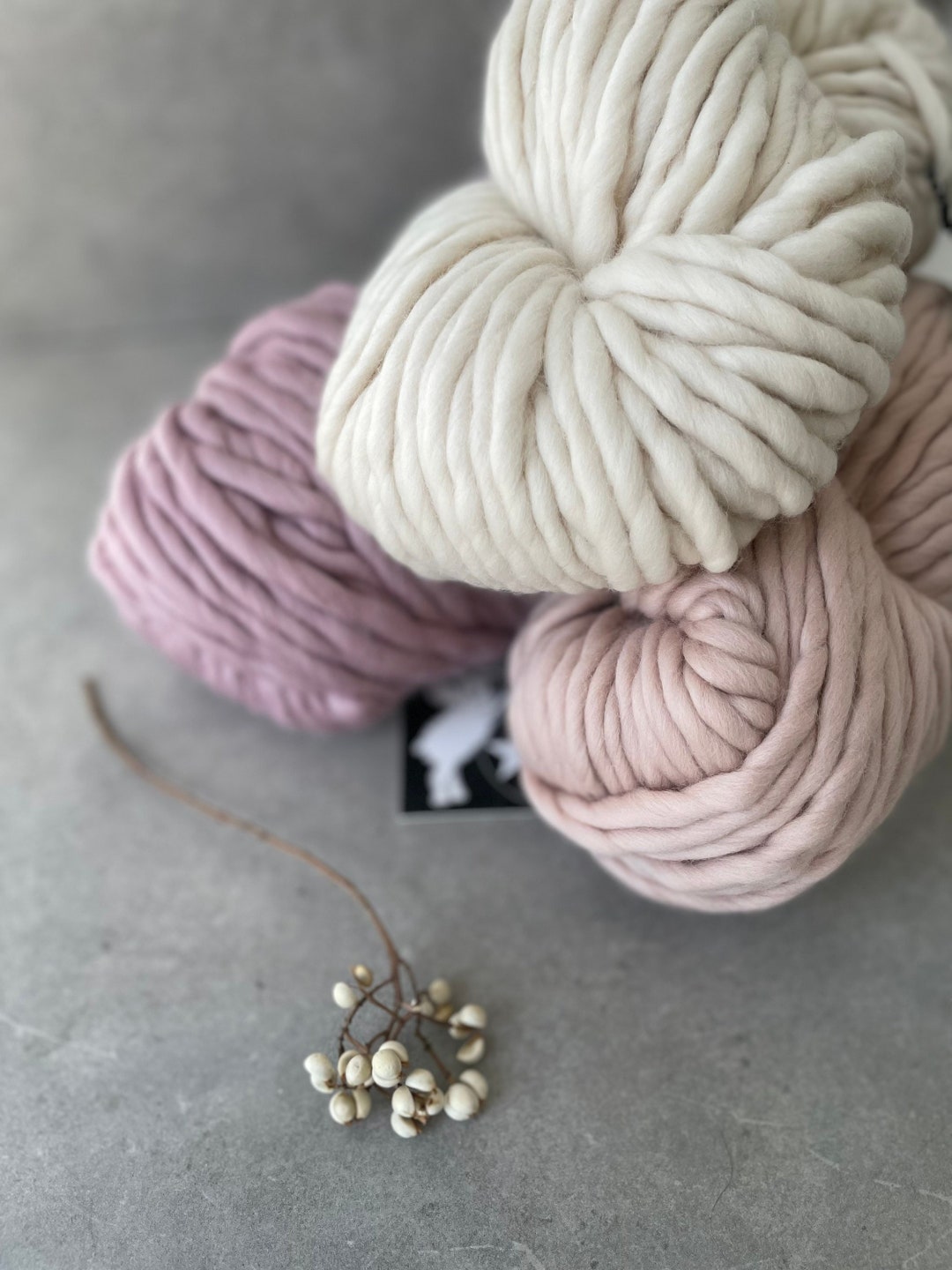 Galler Yarns 'super B' - Super Bulky 100% Superfine Merino Yarn - HALF ...