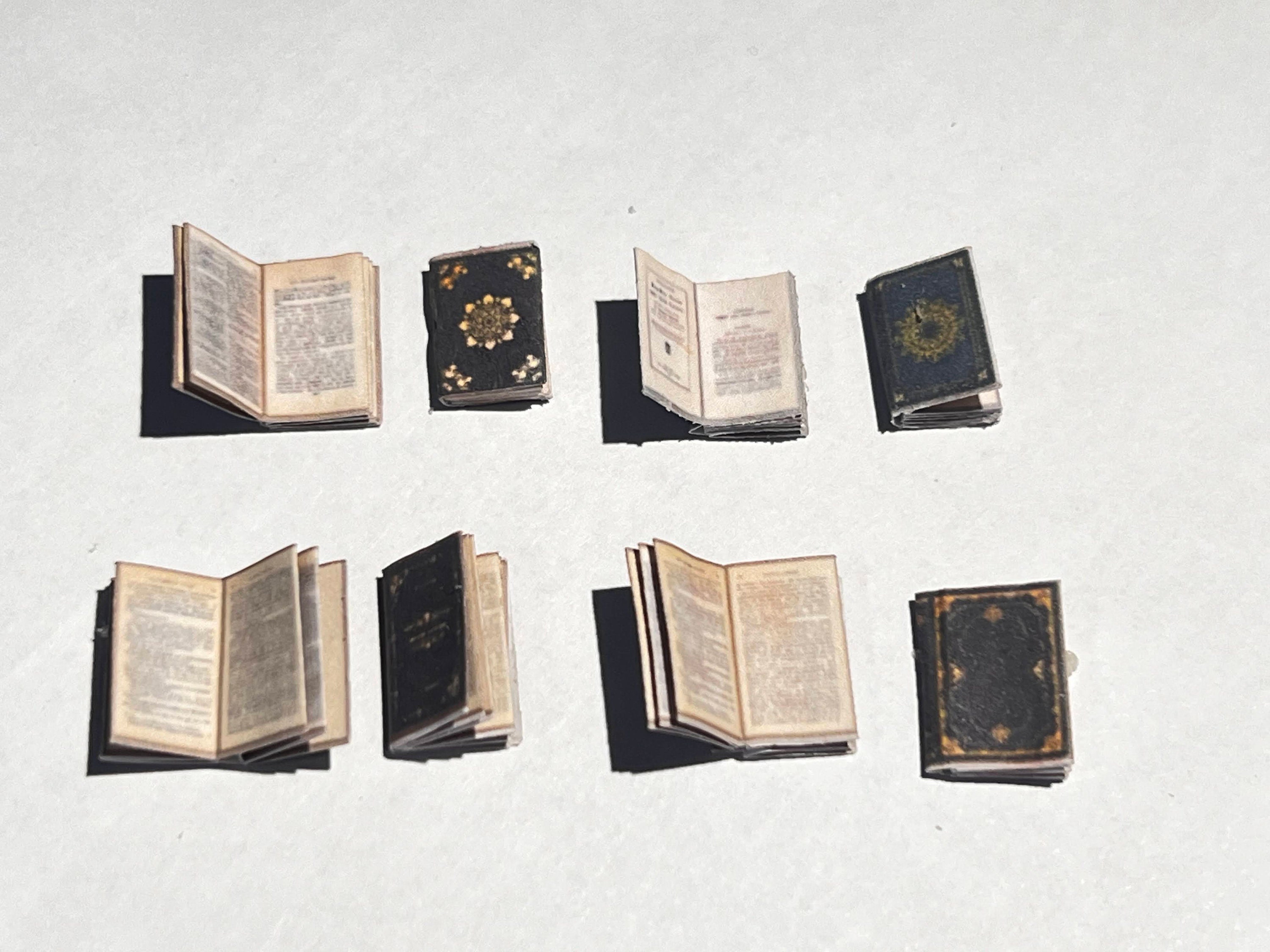 Dollhouse Miniature Books (openable) - Etsy