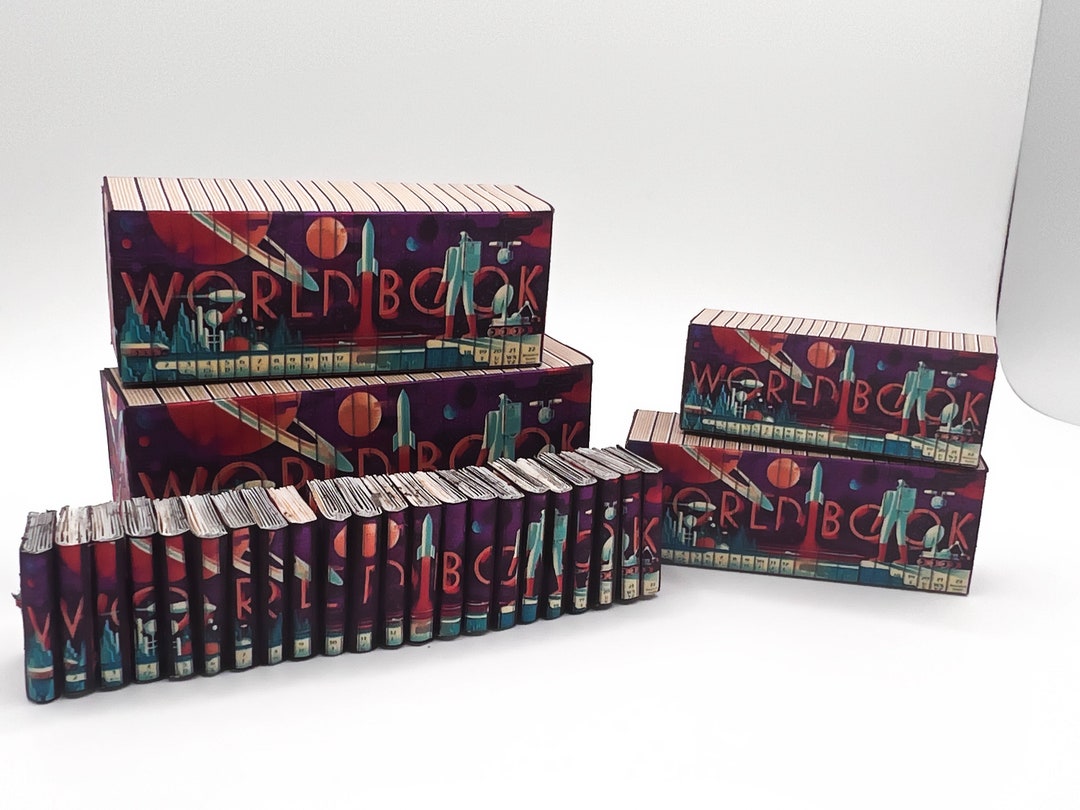 Printable Miniature Encyclopedias (1/12) - Etsy