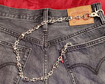 90s Chain Wallet - Etsy