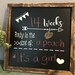 Mother-to-be Board & {reversible} Baby Monthly Photo Board - Etsy