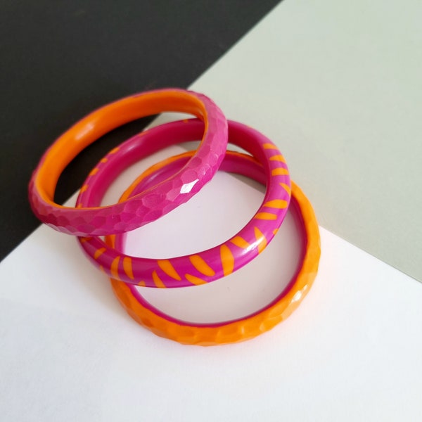 Polymer Clay Bangle - Etsy