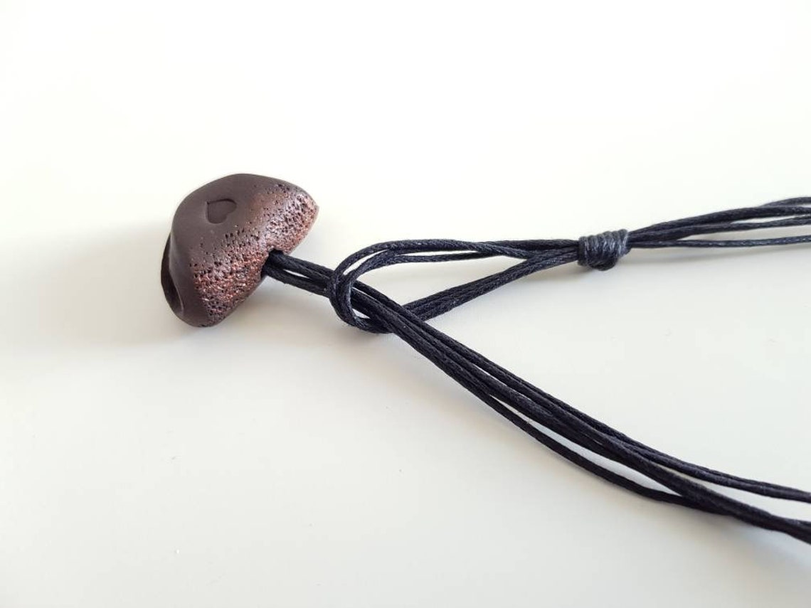 Necklace Polymer Clay Jewelry Fimo Gift for Her Natural - Etsy